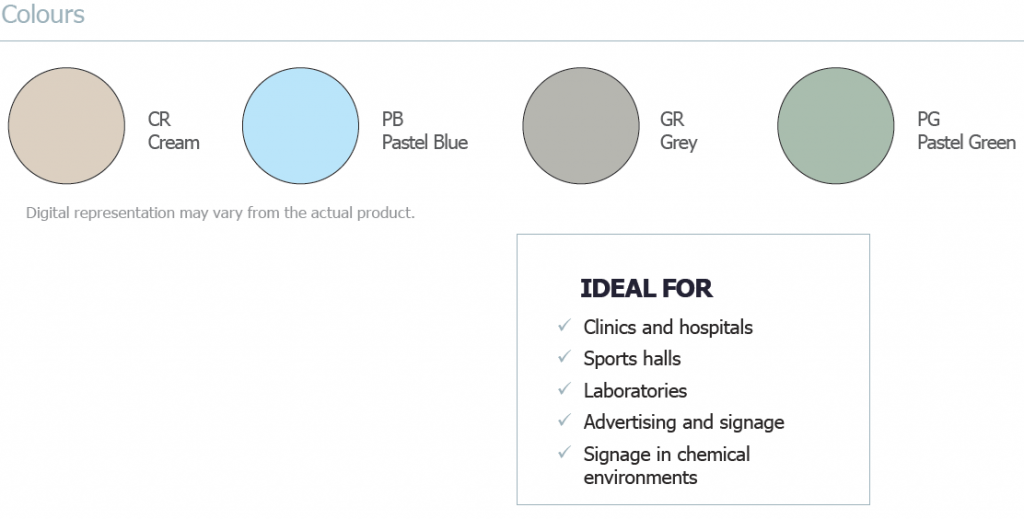 Hygiene Cladding - Enterprise Building Products
